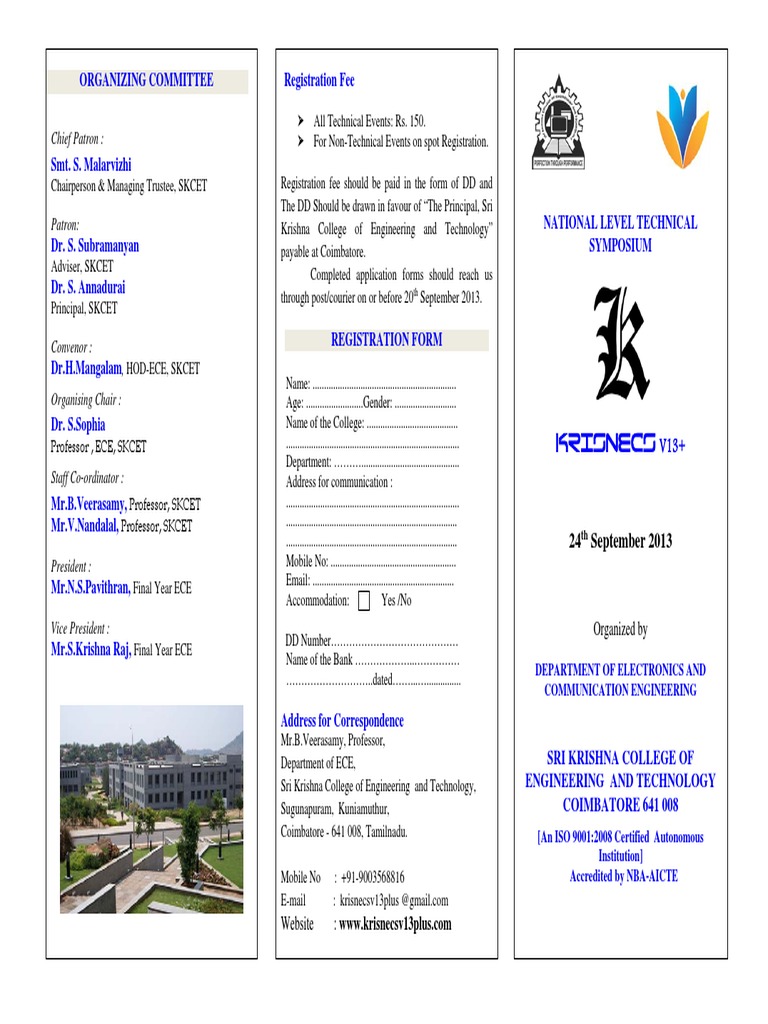 National Level Technical Symposium 2013 | PDF | Career & Growth