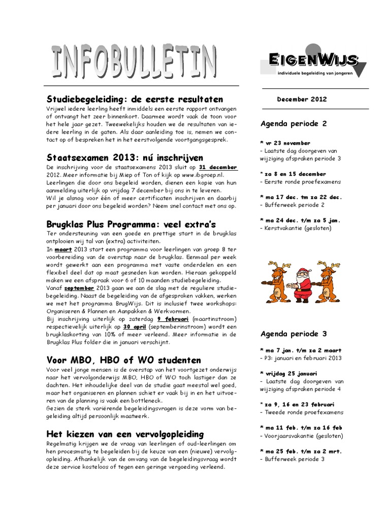 1211 Infobulletin December 2012 DEF | PDF