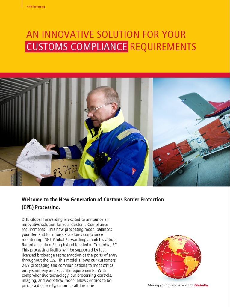 Customs Border Protection Brochure | PDF | Electronic Data Interchange ...