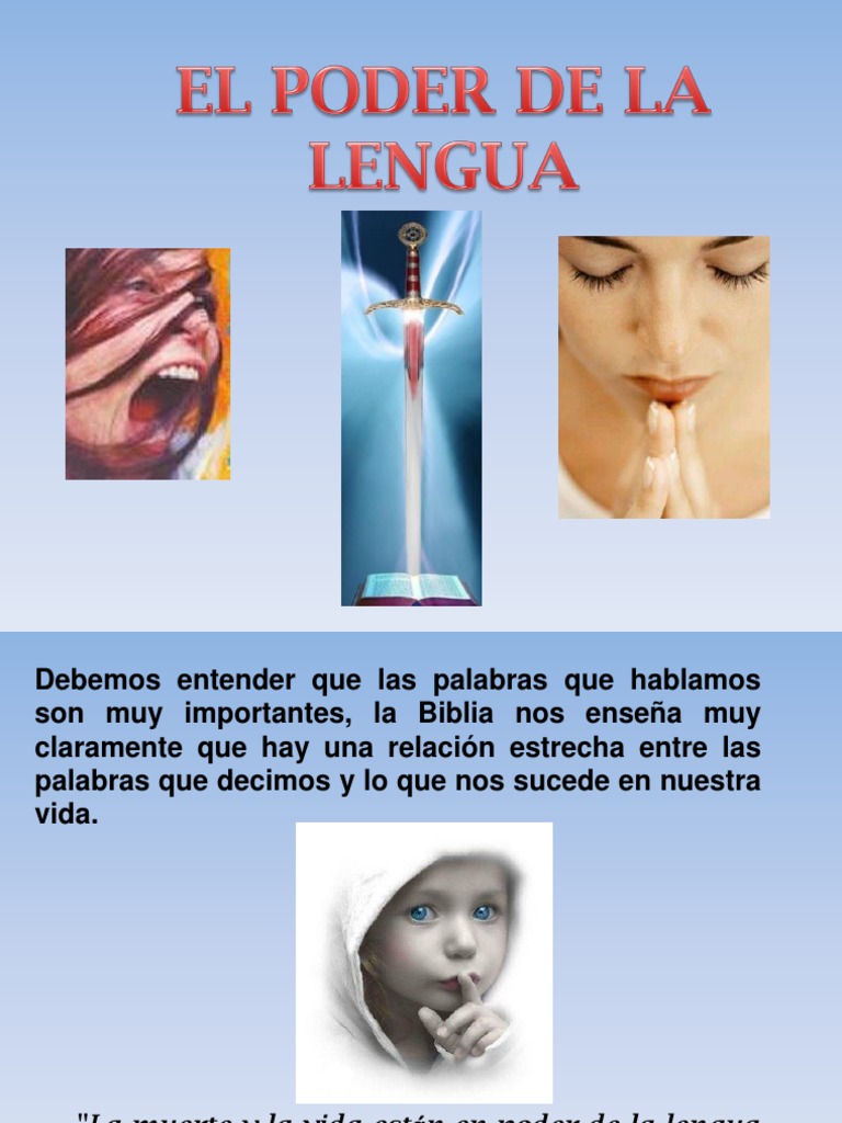 El Poder de La Lengua | PDF | Religión y espiritualidad
