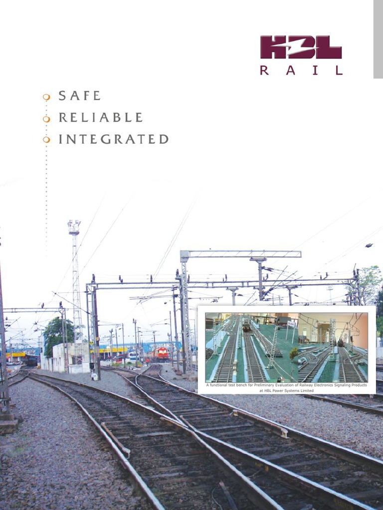 A Functional Test Bench For Preliminary Evaluation of Railway ...