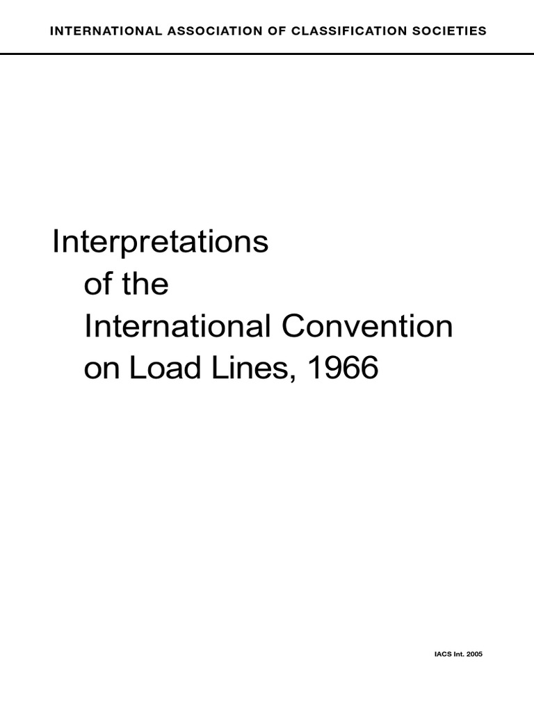 Load Line PDF | PDF | Deck (Ship) | Ships