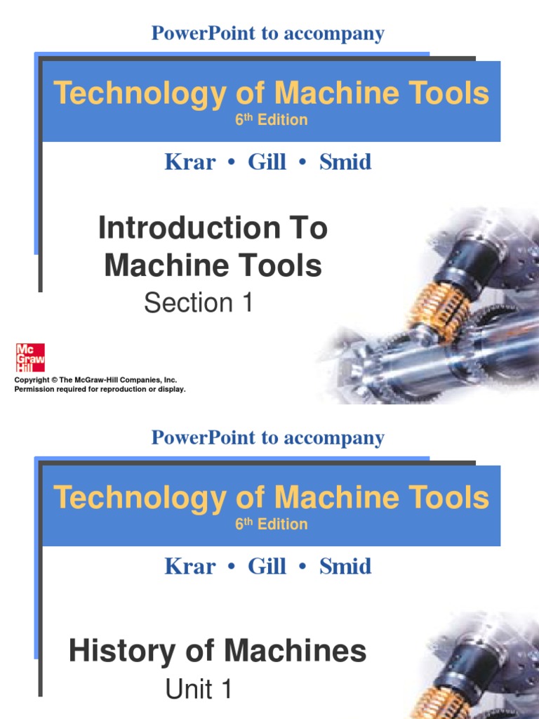 Technology of Machine Tools | Download Free PDF | Machining | Grinding ...