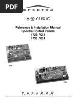 Quick Guide for Paradox Spectra SP | PDF | Computers