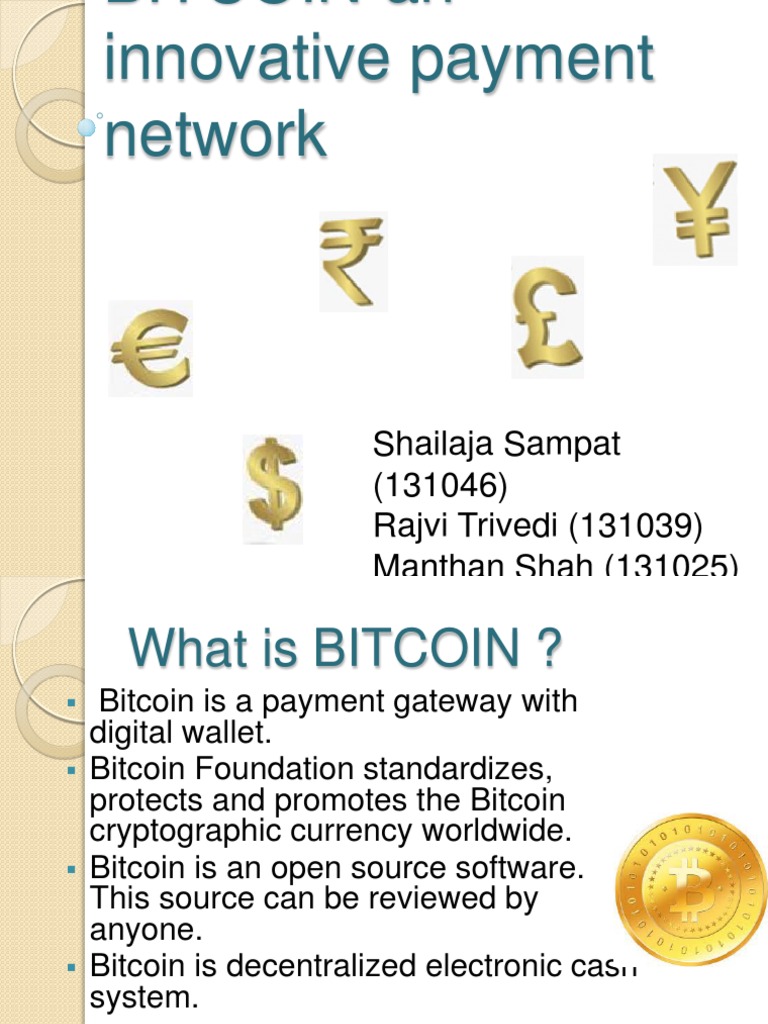 BITCOIN-An Innovative Payment Network | PDF | Blockchain (Database) | Bitcoin