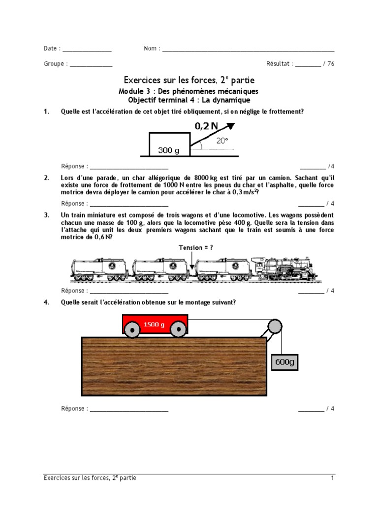 Forces 2 | PDF | Méthodes et références pédagogiques | Sciences et ...