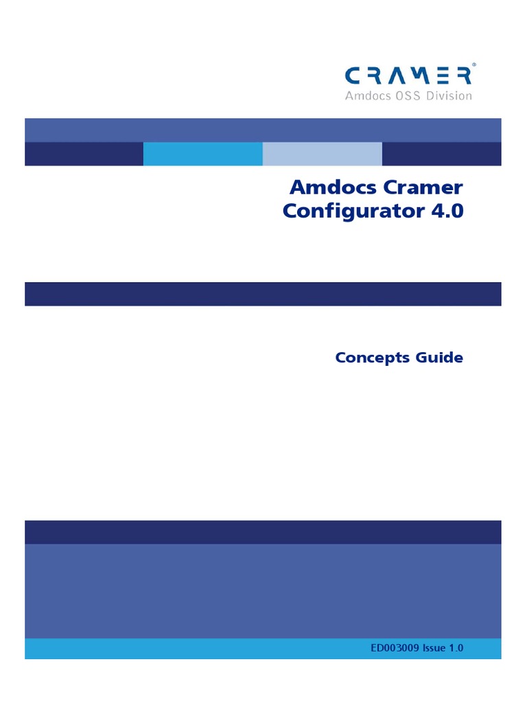 Configurator 4.0 Concepts Guide Issue 1.0 | PDF | Metadata | Application Programming Interface