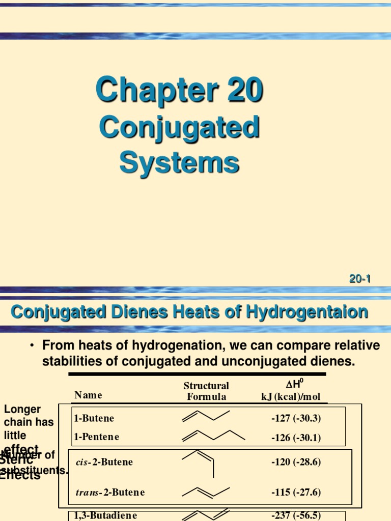 Conjugated Systems | Download Free PDF | Molecular Orbital ...