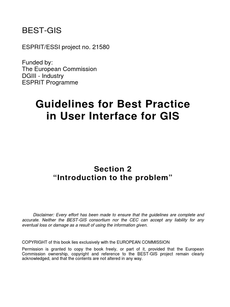 Guideline Section 2 | PDF | Geographic Information System | Usability