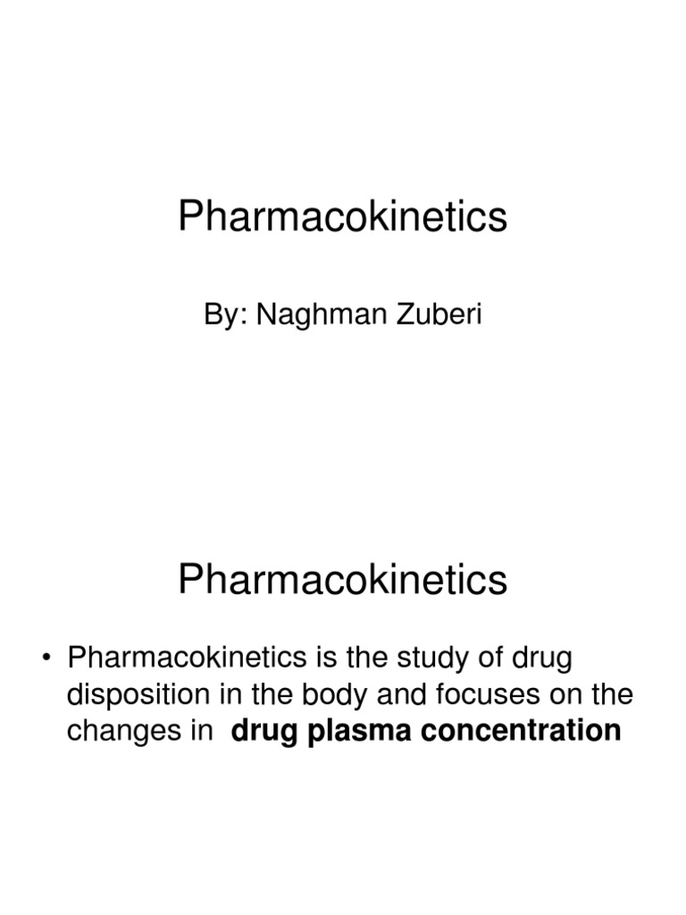 Pharmaco Kinetics | PDF | Drug Metabolism | Pharmaceutical Sciences