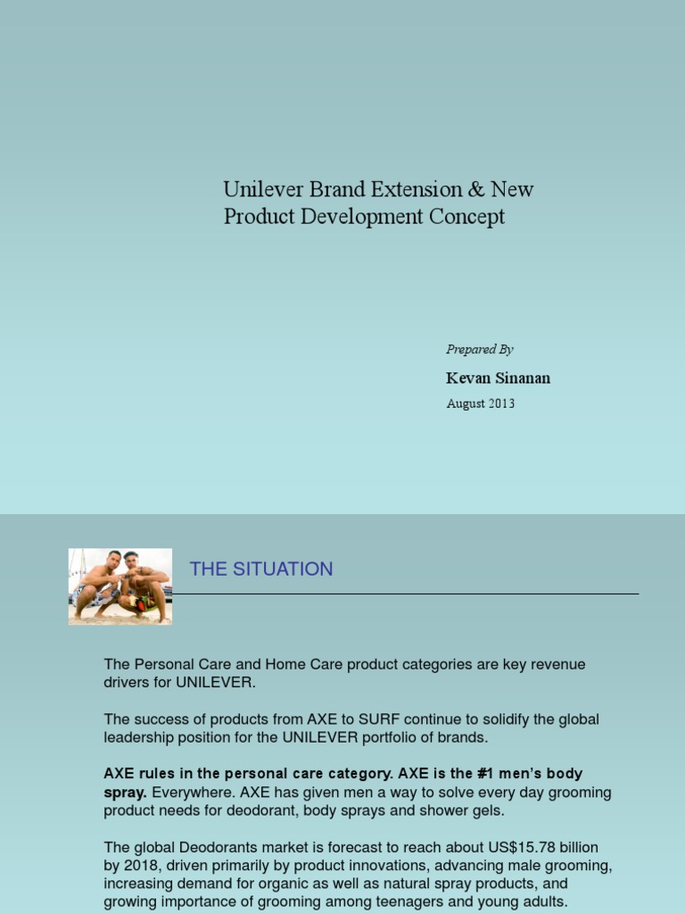 Axe Slides | PDF | Direct Marketing | Unilever