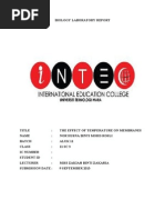 Beetroot Lab Report Final | PDF | Cell Membrane | Spectrophotometry
