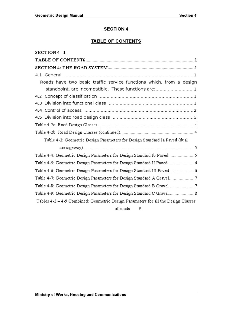 Road System Design Guidelines | PDF | Computers