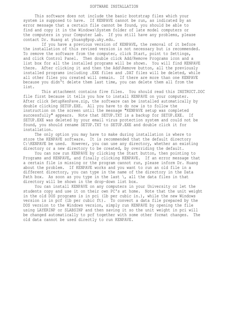 Instruct | PDF | Installation (Computer Programs) | Computer File