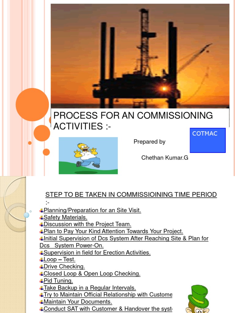Commissioning Procedure For System Engineer Power Plant | PDF ...