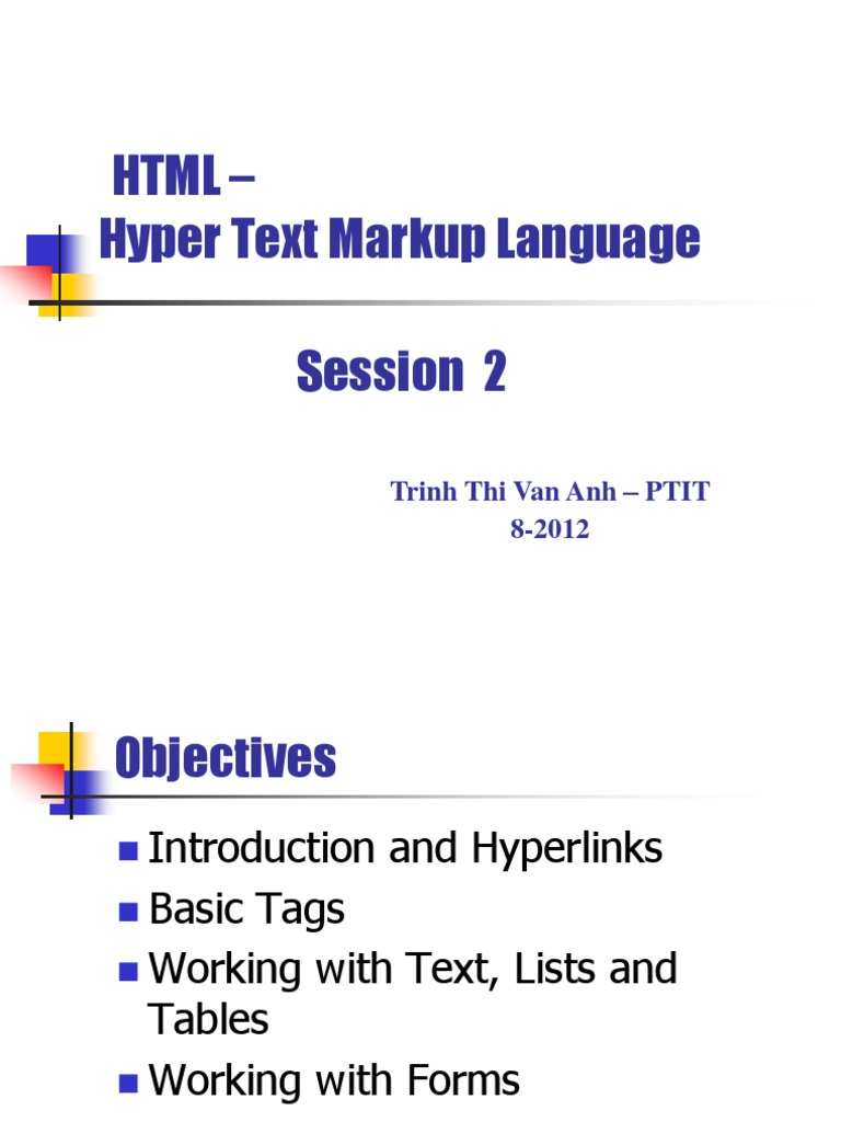 02 HTML | PDF | Hyperlink | Html Element