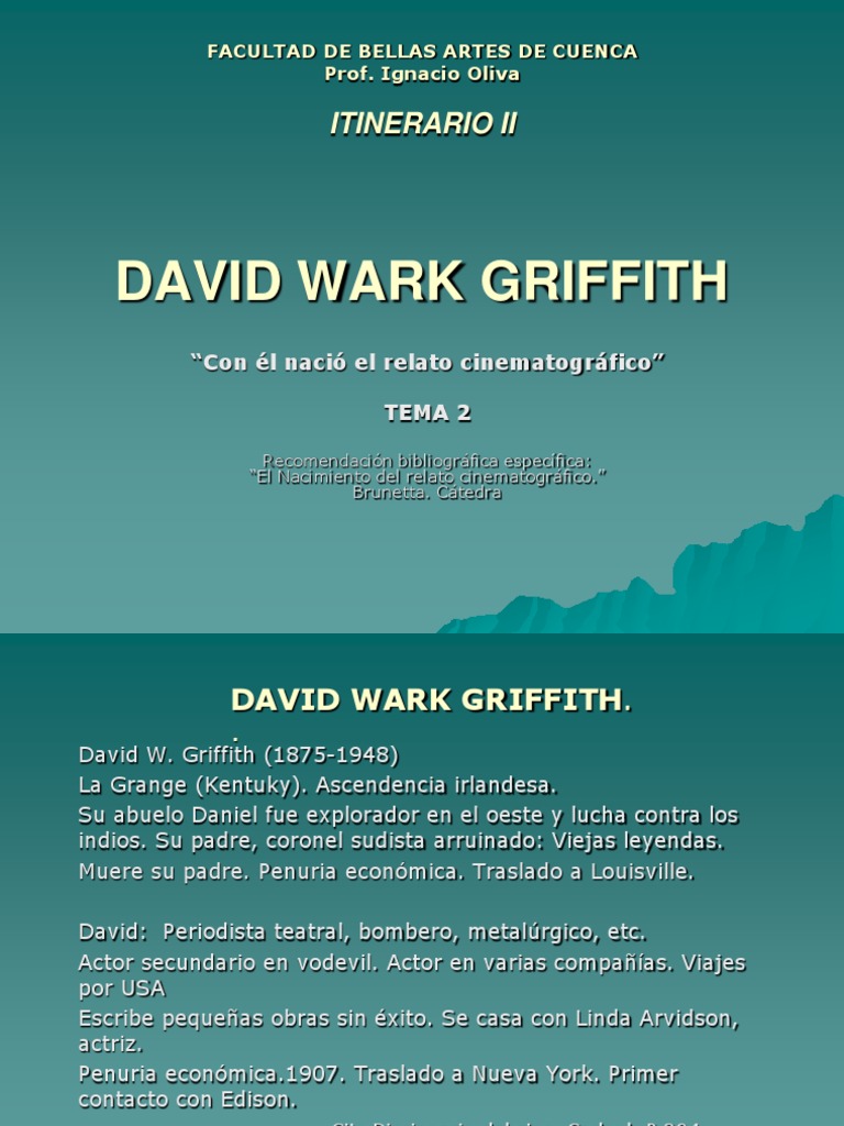 David Griffith | PDF | Ocio