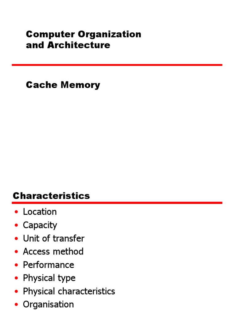 Cache Memory-Direct Mapping | PDF | Cpu Cache | Computer Data Storage Cache Memory-Direct Mapping | PDF | Cpu Cache | Computer Data Storage