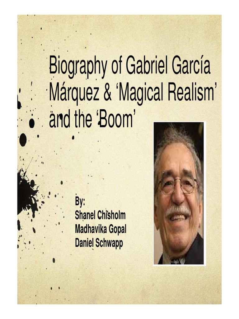 Márquez & Magical Realism | PDF | Gabriel García Márquez