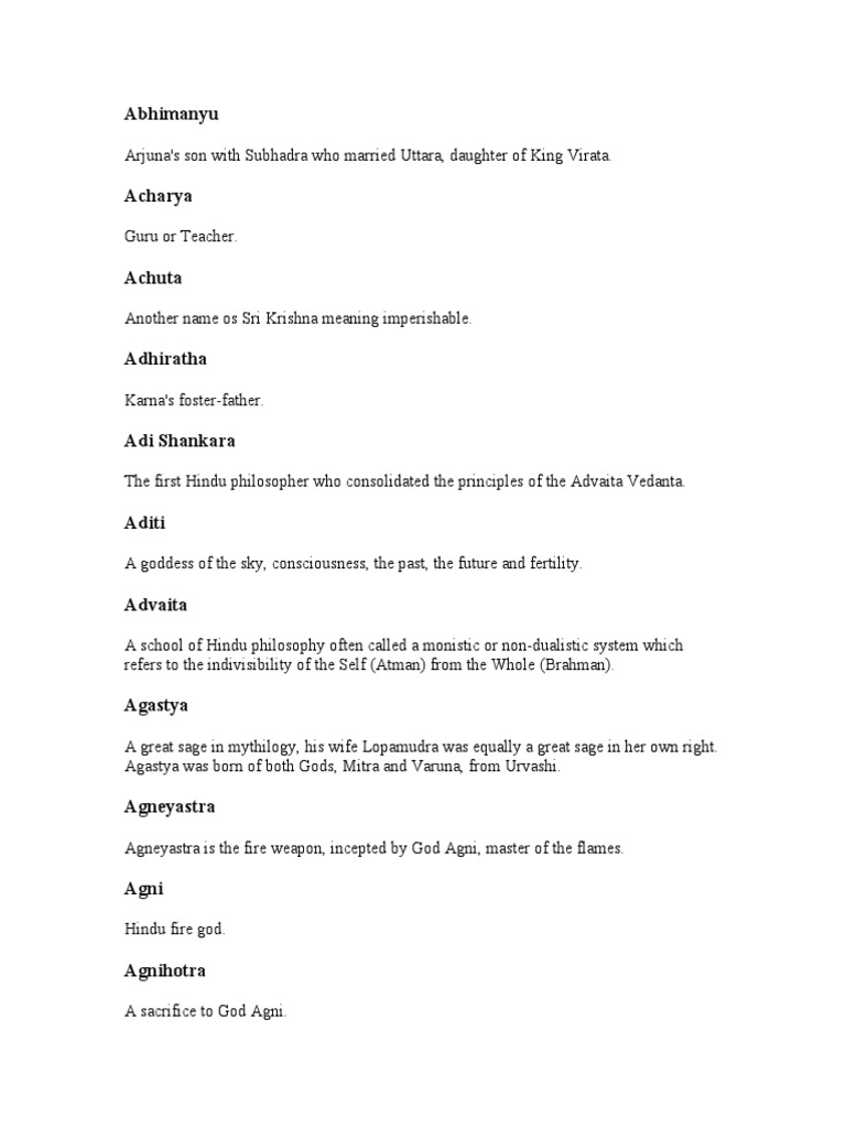 Babu Names | PDF | Krishna | Hinduism