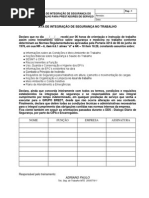 Modelo de CAT para Comunicação de Acidente | PDF | Bem-estar | Médico