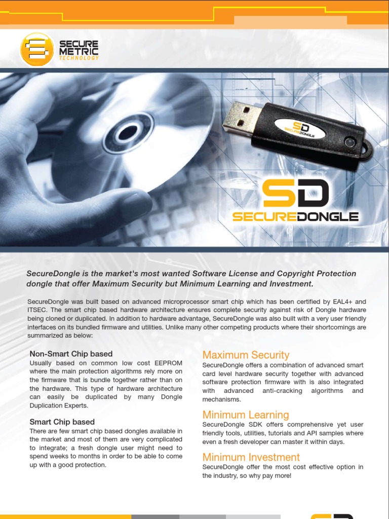 SecureDongle - Software Protection Dongle | PDF | Microprocessor ...