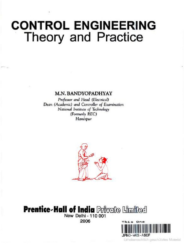 Control Engineering - Theory and Practice | PDF