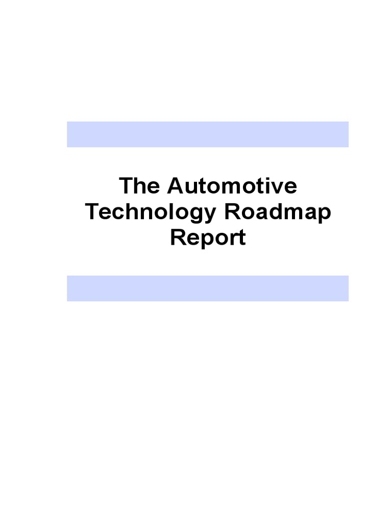 Book - Automotive Technology Roadmap | PDF | New Product Development ...