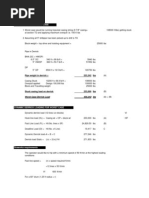 Rig Sizing Calculations | PDF