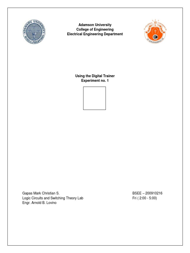 LC Lab Print Me Pls | PDF | Switch | Electronic Circuits