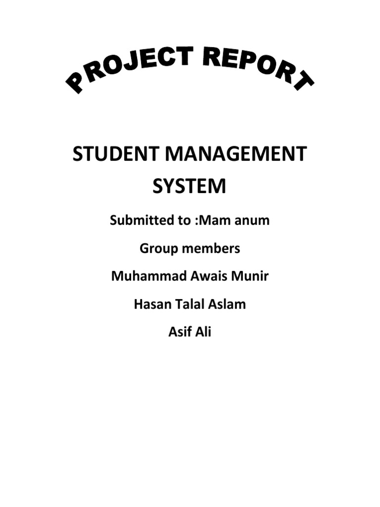 Student Management System | PDF