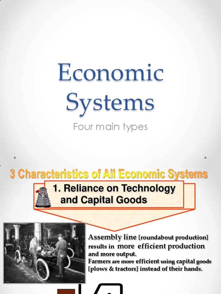 Economic Systems | PDF | Economic System | Adam Smith