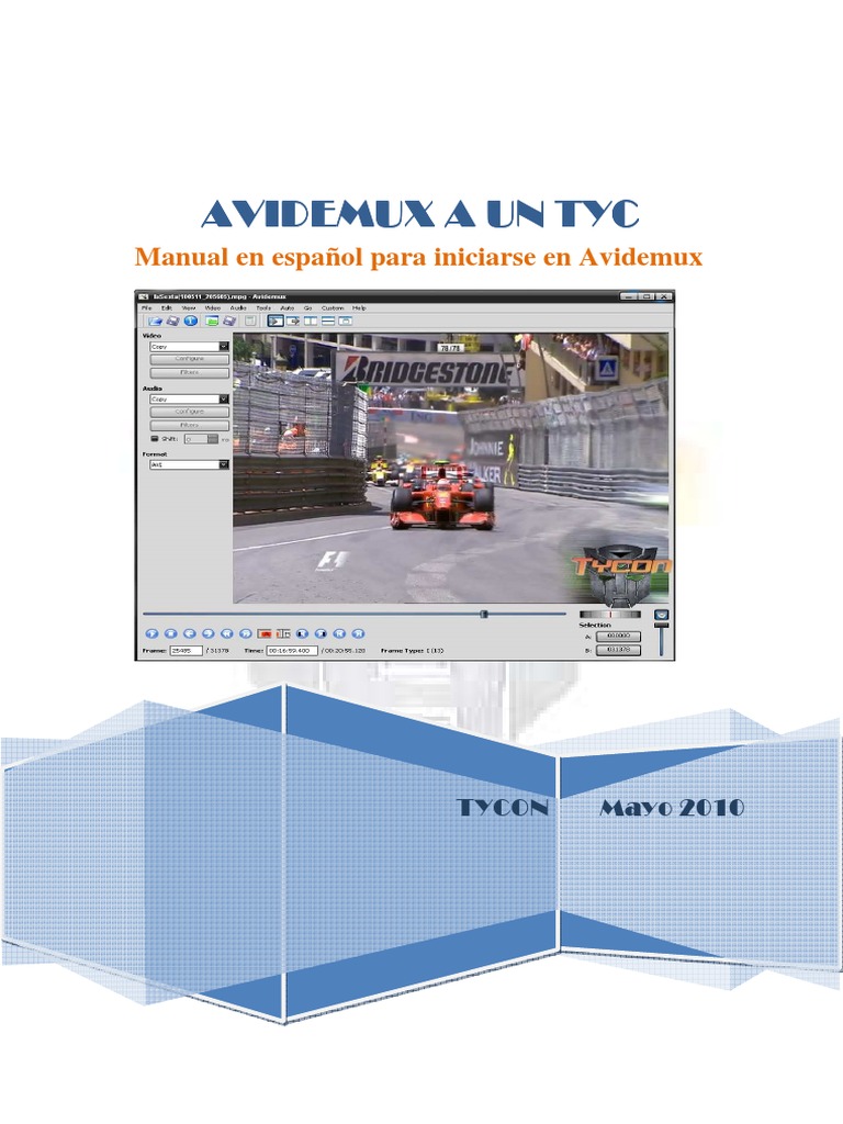 Tutorial de AVIDEMUX | PDF | Códec | Vídeo
