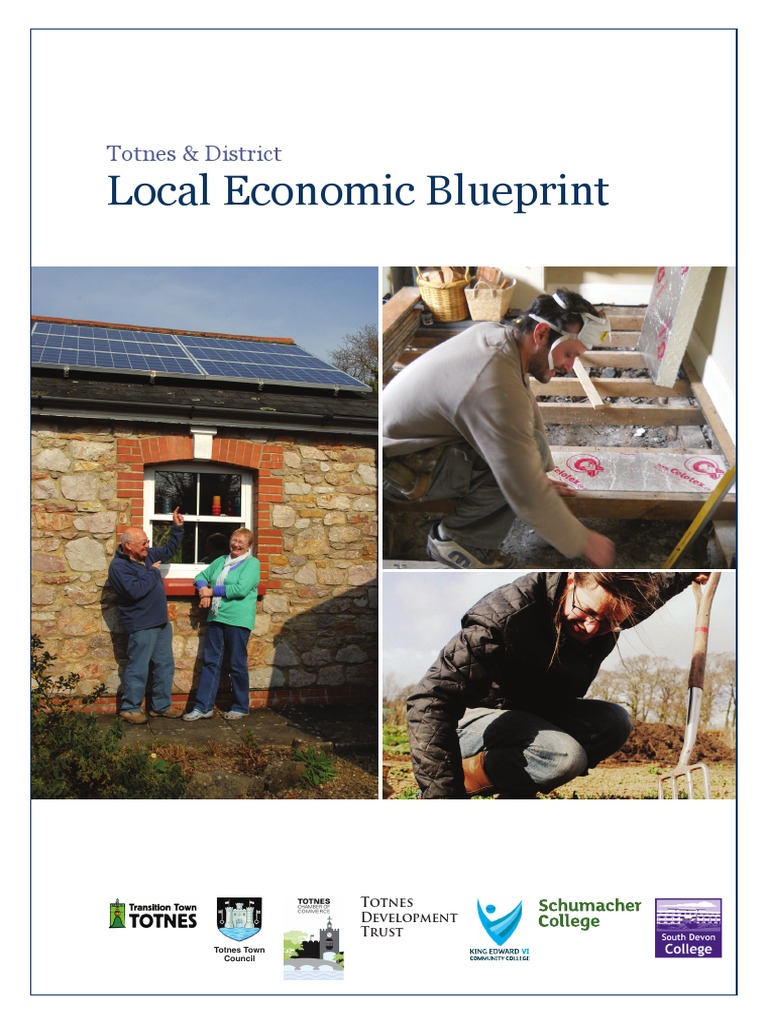Totnes Local Economic Blueprint Report | PDF | Local Food | Efficient ...