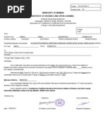 Mumbai University (ETranscript) - Home | PDF
