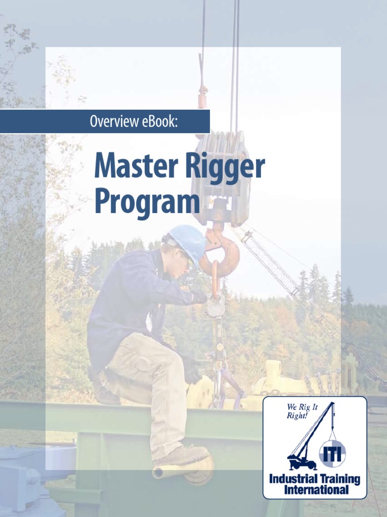 E-Book Master Rigger Program | PDF | Business | Technology & Engineering