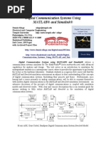 Communication Systems Modeling and Simulation Using Matlab and Simulink PDF | PDF | Matlab ...