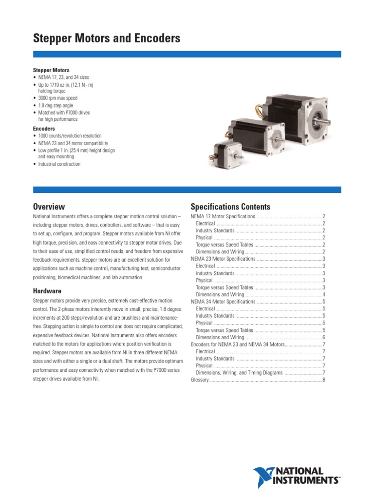 Datasheet Stepper | PDF | Technology & Engineering
