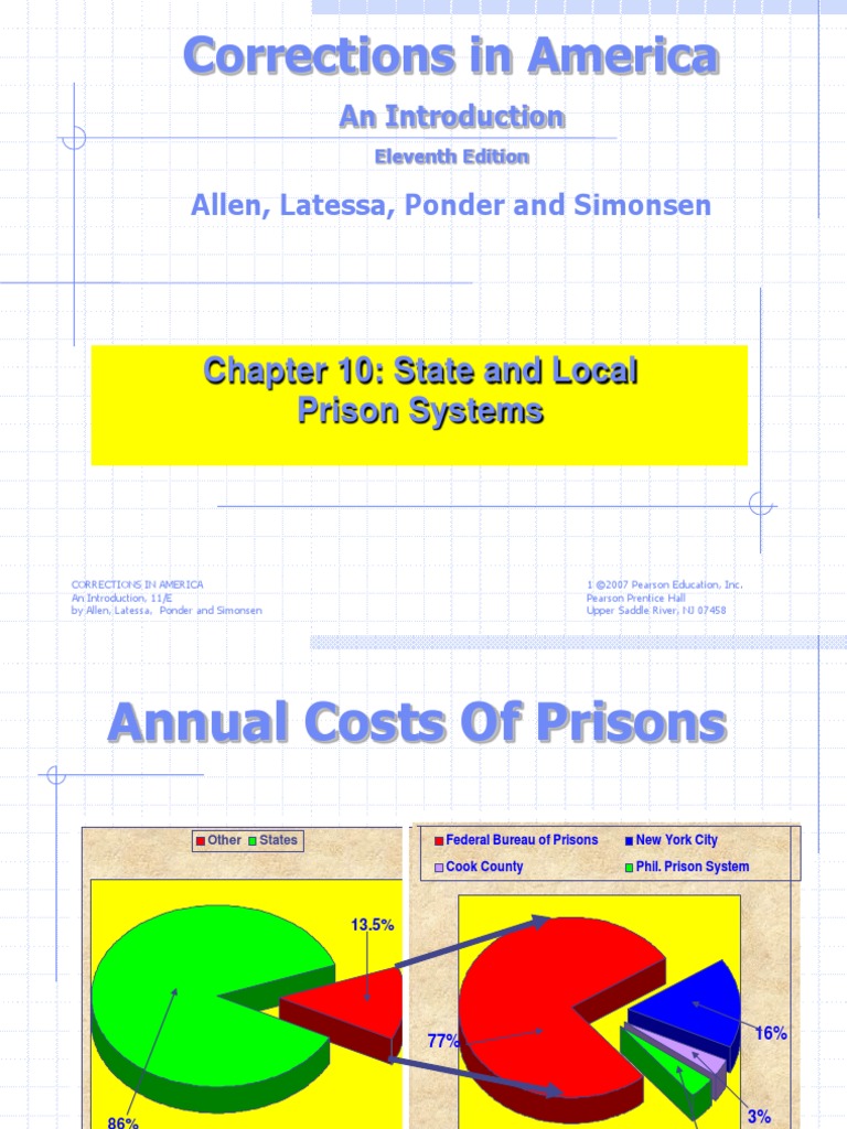 Corrections in America - State and Local Prison Systems | PDF ...