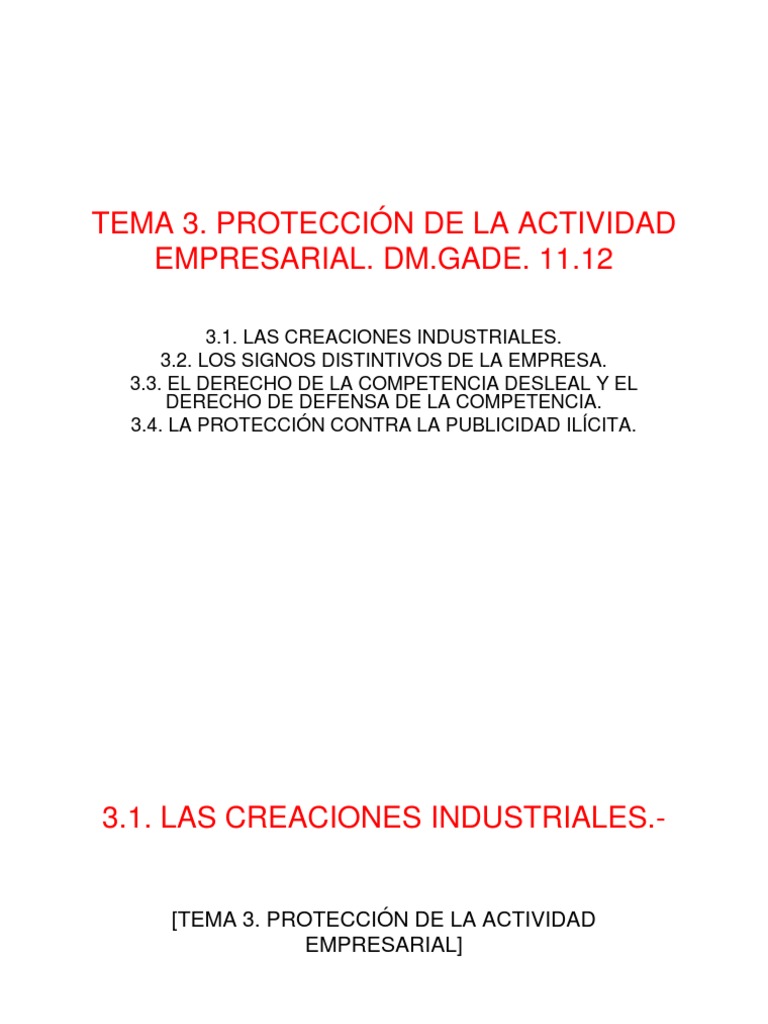 DM - Tema 3 | PDF | Patentar | Unión Europea