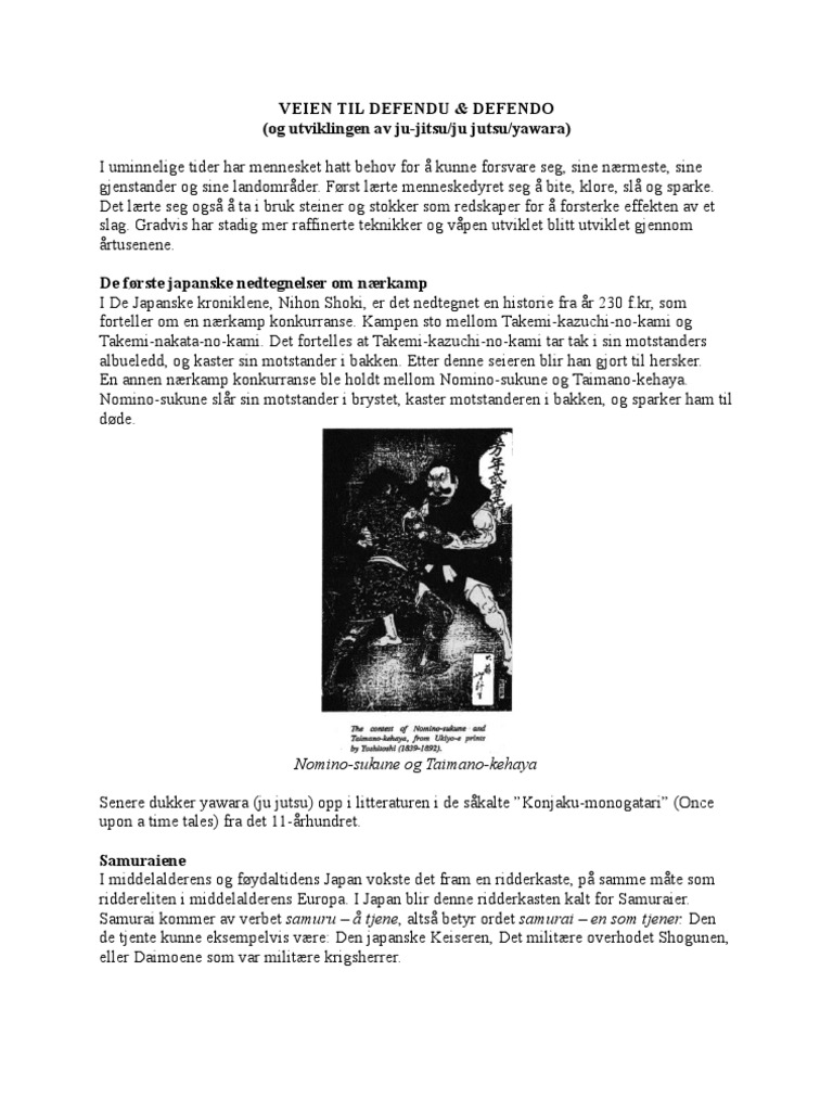 Veien Til Defendu Og Defendo | PDF