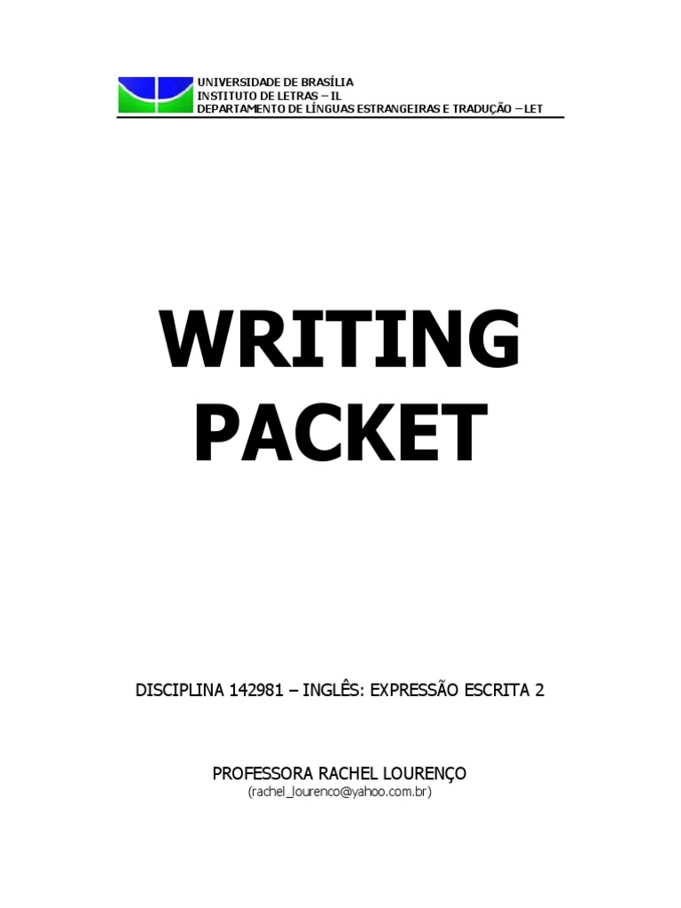 Writing Packet | PDF | Brainstorming | Essays
