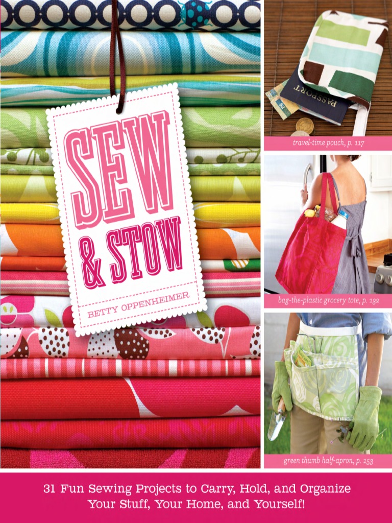 Sew and Stow (Sample Pages) | PDF | Seam (Sewing) | Sewing