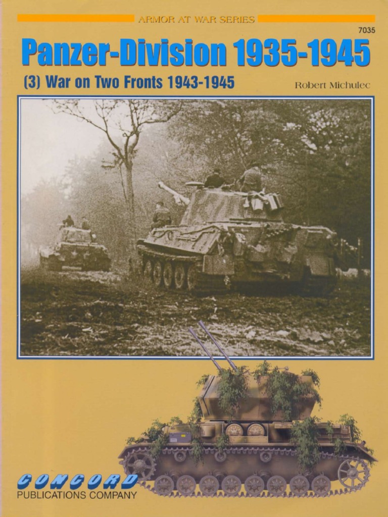 (Concord) (Armor at War 7035) Panzer-Division 1935-45 (3) War On Two ...