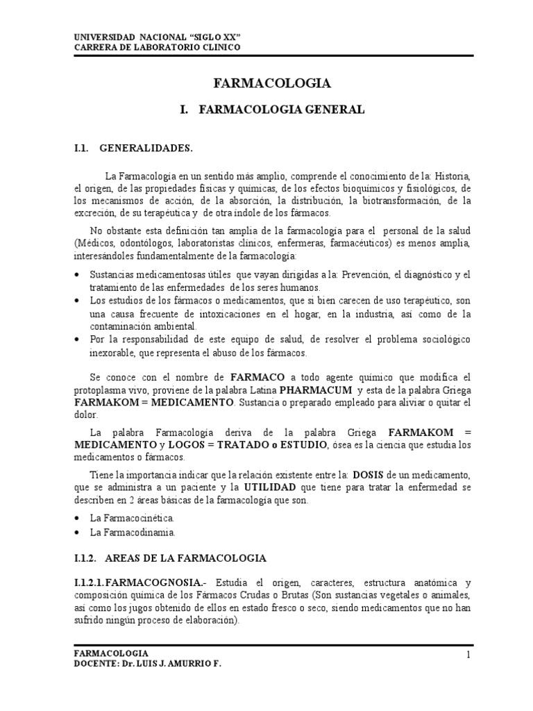 Libro de Farmaco Del DR, Amurrio | PDF | Farmacología | Medicamentos con receta
