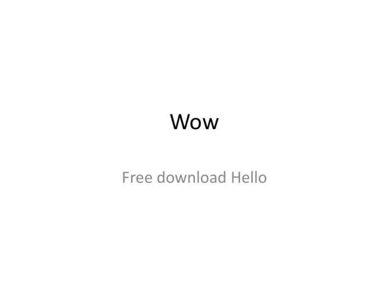 Free Download Hello | PDF