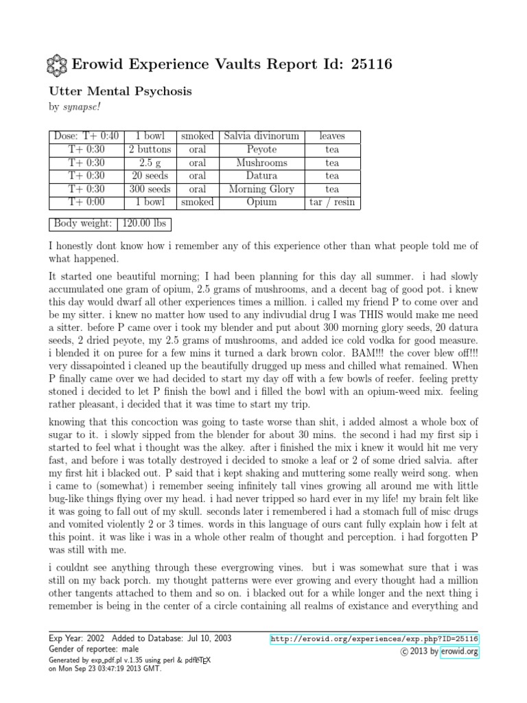 Peyote Visions | PDF