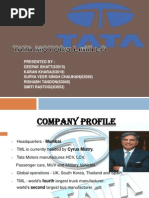Tata Motors Organizational Structure Overview | PDF | Organizational ...