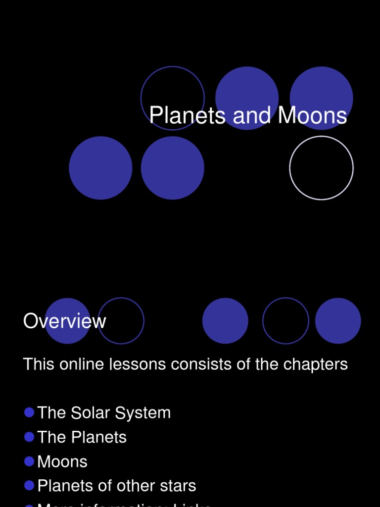 02 Planets and Moons | PDF | Natural Satellite | Solar System