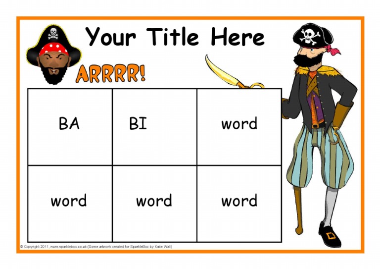 Your Title Here: BA BI Word | PDF